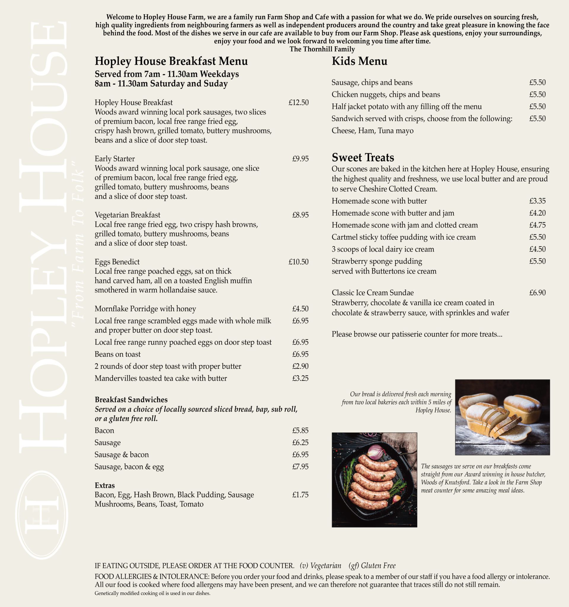 Hopley House Coffee Shop Middlewich Cheshire